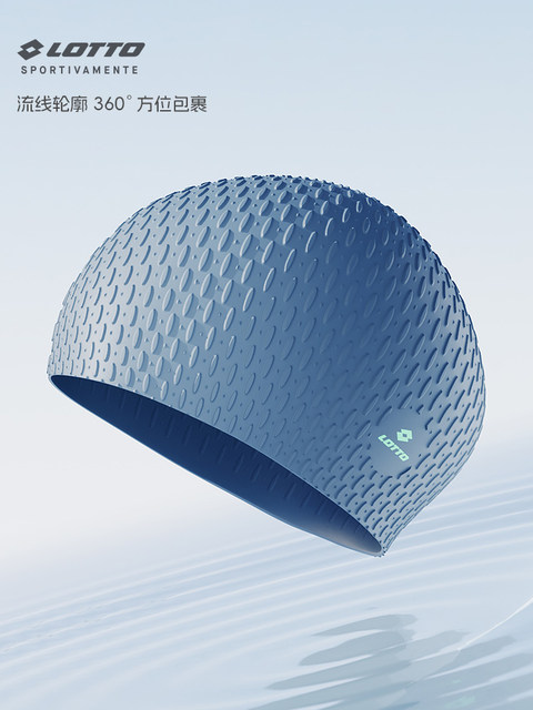 Lotto swimming cap for women, adult, waterproof, non-constricting ...