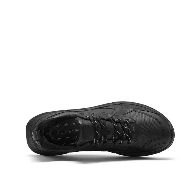 2024 new running shoes leather air -breathable casual shoes men's thick ...