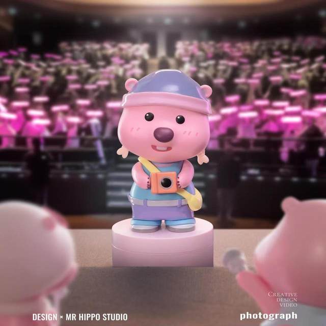 New product MINISO praises cute Ruby blind box Loopy works in the ...