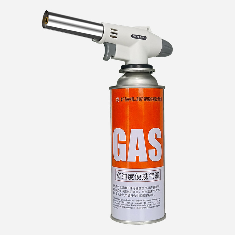 Pistola pulverizadora de gas de casete: lanzallamas de butano de mano ...