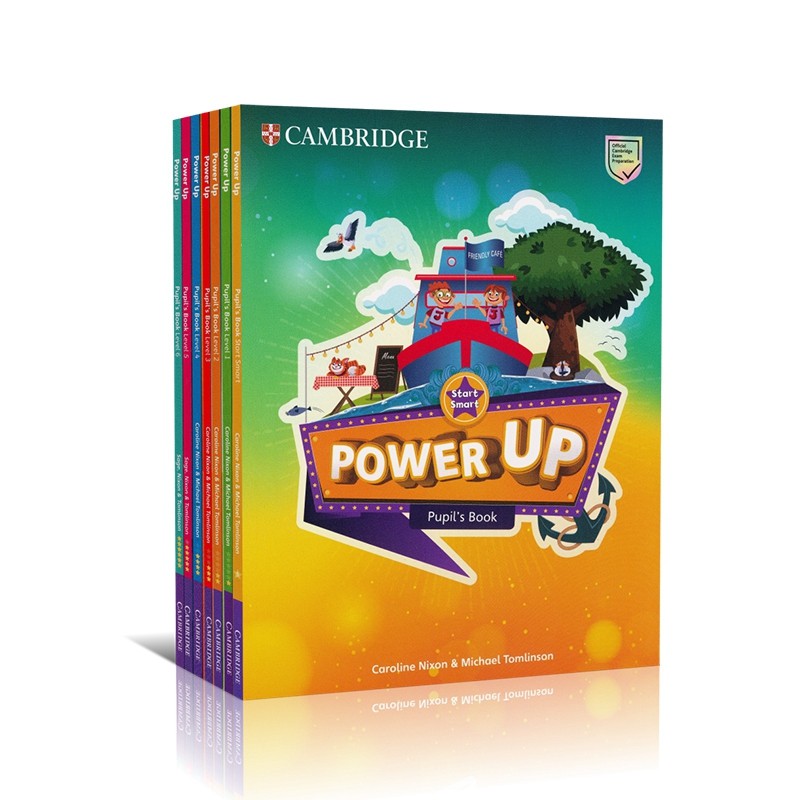Cambridge Power Up English Textbook Levels 1-6 (9781108430036)