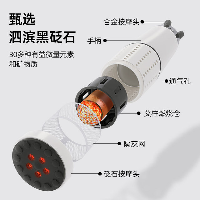 Vitality Zone Bianstone Moxibustion Stick Home Facial Moxibustion Box ...