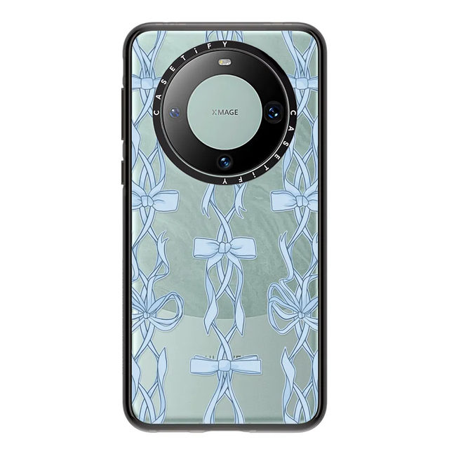 Spot Casetify blue bow ribbon is suitable for Huawei PURAP70PRO mobile ...