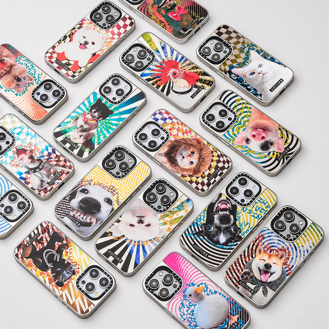 Spot CASETiFY joint JUSTINXX Zhou Yuying MBTI personality cute pet print suitable for Apple ...