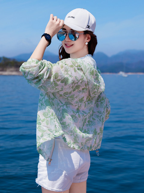 Fashion printed sunscreen clothes for women 2025 new summer super hot ...