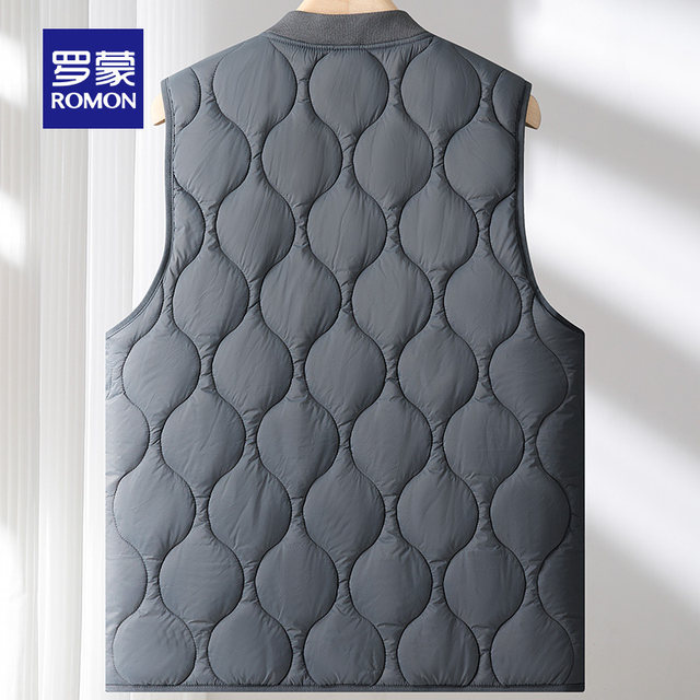 Luo Meng cotton thickened vest men's outer wear autumn and winter inner casual versatile vest vest