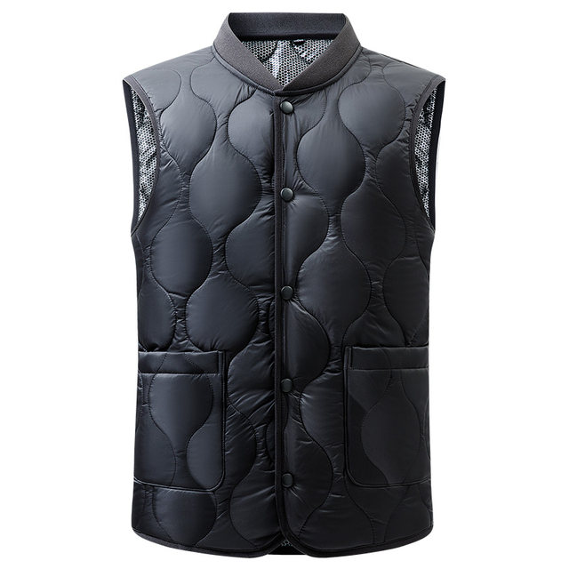 Luo Meng cotton thickened vest men's outer wear autumn and winter inner casual versatile vest vest
