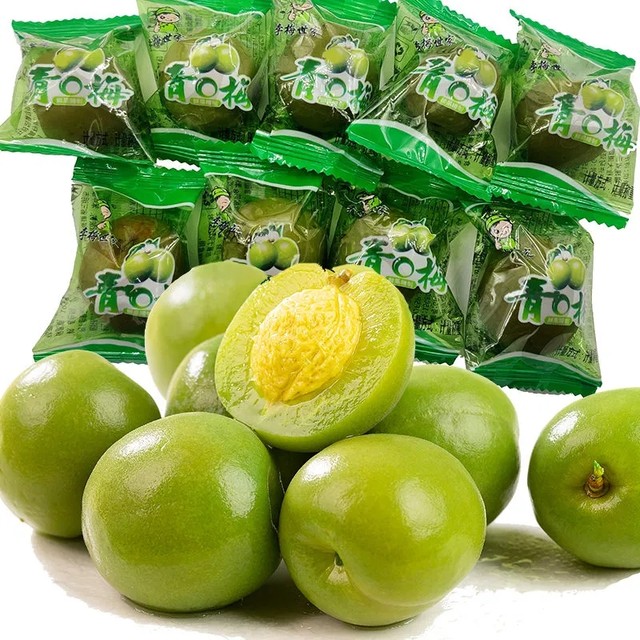 Crispy plum crispy green plum sour sweetness, brittle, low -fat sour ...