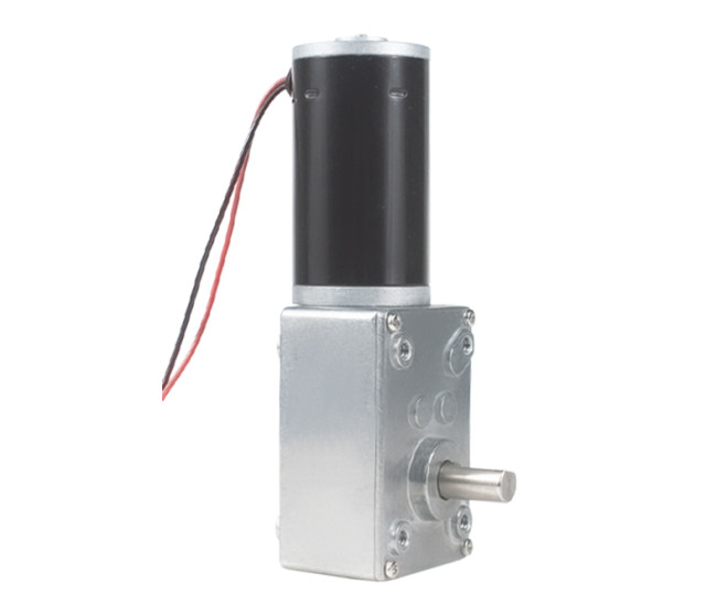 5840-31ZY DC gear reduction motor micro right angle worm speed ...