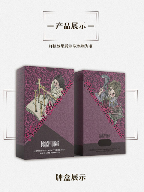 Empty House by the Window Genuine Tarot Cards Taluo Cards Mini Cards ...