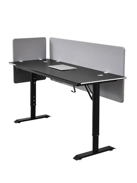 Office desktop sound-absorbing screen baffle workstation upper and ...