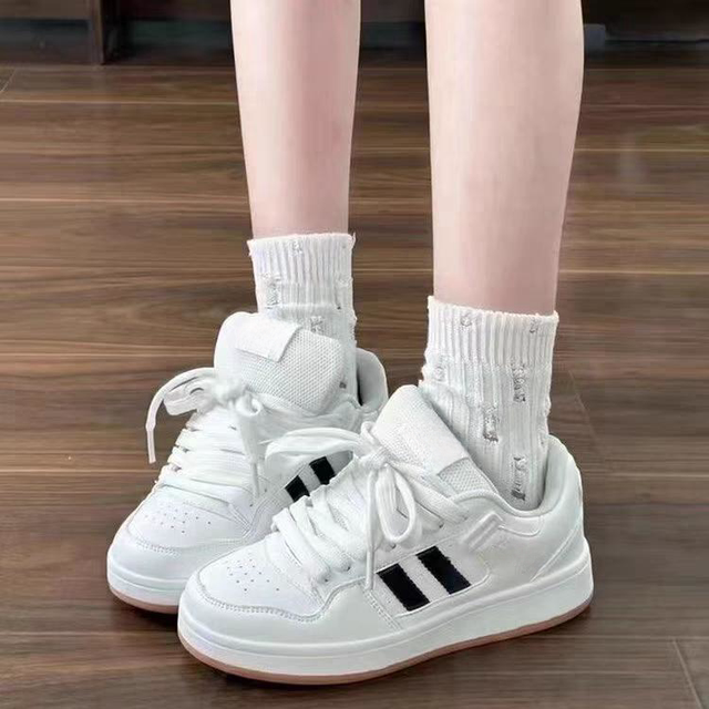 Fashionable and versatile bread shoes for girls' shoes 2025 autumn new ...