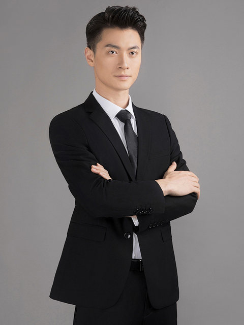 China Merchants New Suit Jacket Work Suit Uniform Banking Clothing Men ...