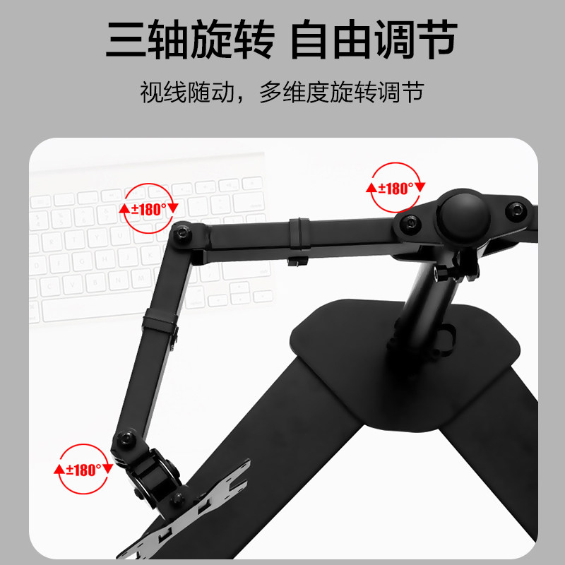 Computer Monitor Stand with Double Screen Robotic Arm - Desktop ...