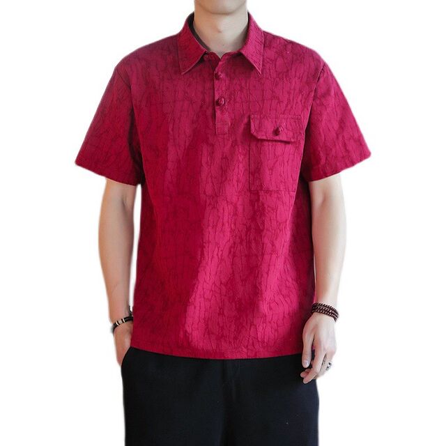 Speedfield 2024 Summer Men's New Following U Cotton Maki Pan Duck Hanfu ...