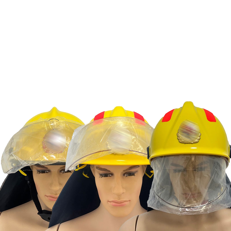 3C Certified Fire Helmets - Full-Face European Style Protective Helmets