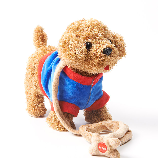 Fun Nest Leash Dog Rechargeable Electric Toy Dog Barking and Walking ...