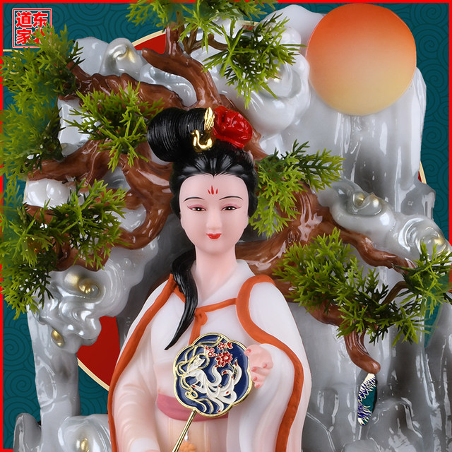 Moon Palace Chang'e Taiyin Star Lord Jade Rabbit Statue Guanghan Palace ...