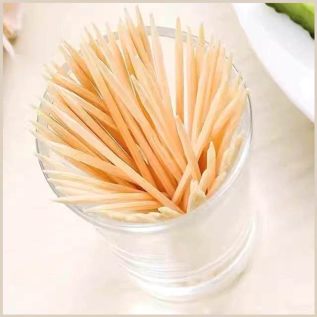Toothpicks for home use bamboo, bamboo, double-headed fine toothpicks ...