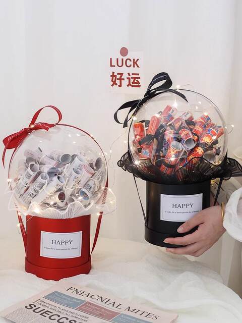 Chinese Valentine's Day Handmade Gift Limited Gift Box Creative Red ...