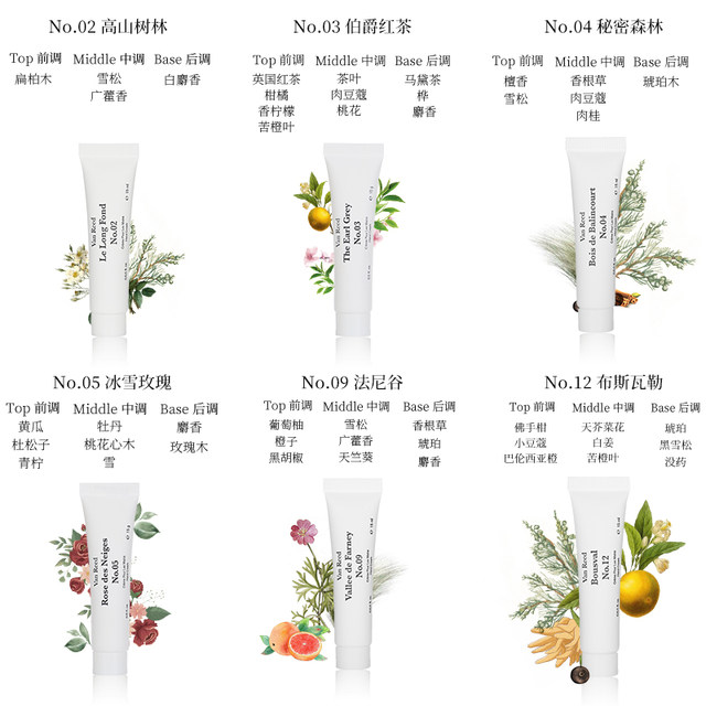 VanReed French fragrance hand cream 15ml*1