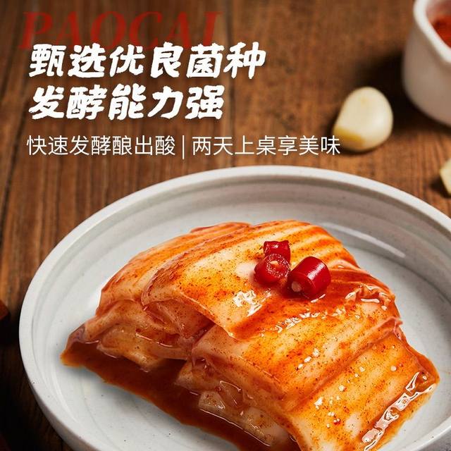 Authentic kimchi fermentation bacteria lactic acid bacteria ...