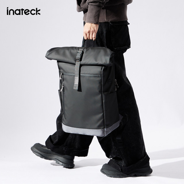 inateck backpack casual large capacity laptop bag simple commuter male ...