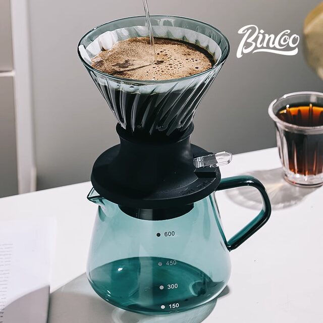 Bincoo smart cup coffee filter cup glass drip filter cup steeping tea ...