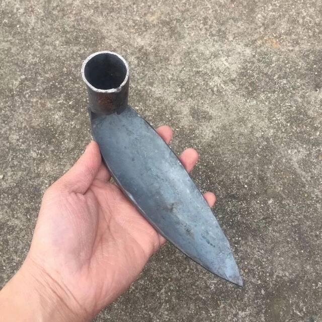 Outdoor handmade small hoe forging manganese steel planting vegetables ...