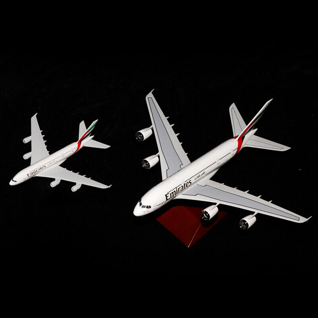High-end Airbus A380 simulation aircraft model alloy civil aviation ...