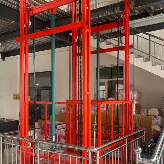 Freight elevator elevator simple factory elevator warehouse hotel ...