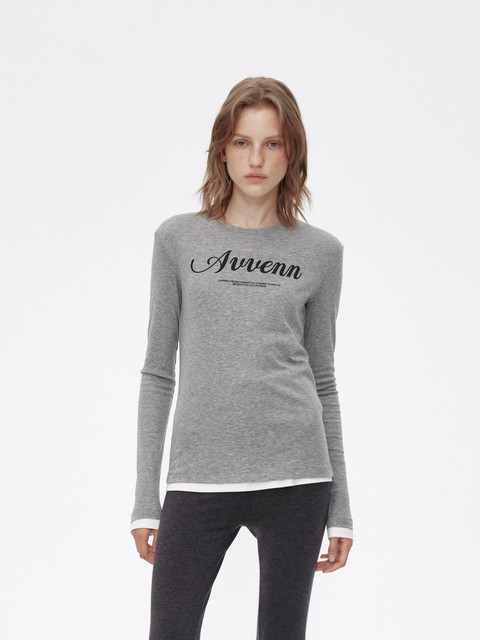 AVVENN2024 winter new product round neck loose micro-fitting ...