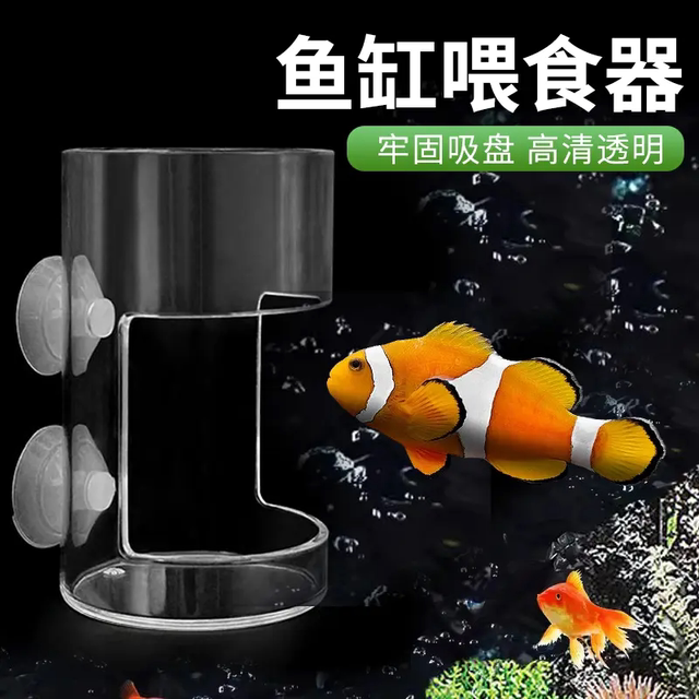 Parrot fish turtle fish tank fish food floating feeding ring suspended ...