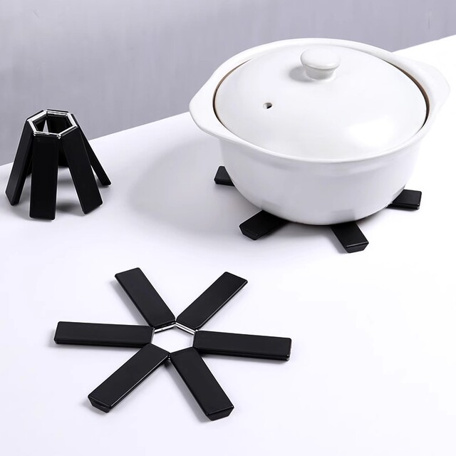 Folding insulation mat, home dining mat, dining table anti-scalding pot ...