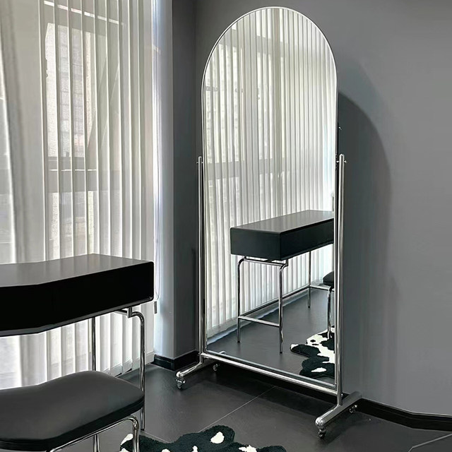 Clothing store mirror stainless steel full-length mirror full-length ...