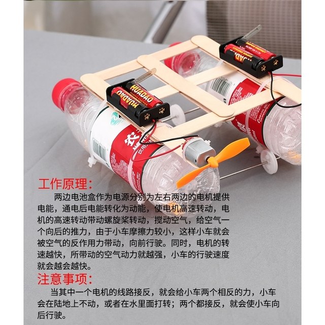 Volume 2, fifth grade, hand-made boat, launchable power boat motor ...