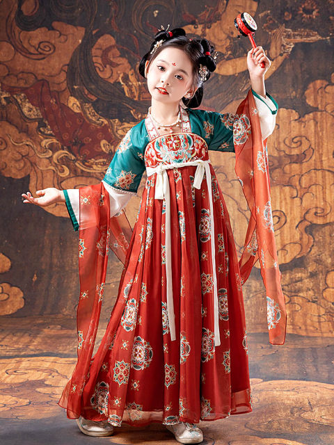 Dunhuang Feitian Hanfu for Girls, Summer 2025 New High-End New Chinese ...