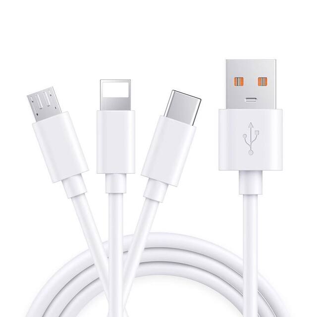 Three-in-one data cable, one-to-three multi-function car three-head ...