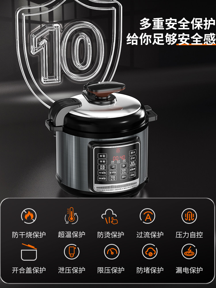 Triangle Brand Rice Cooker Smart Electric Pressure Cooker - Multi ...