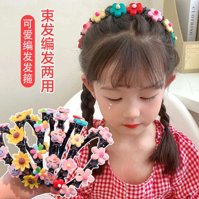 Summer children's hair hoop Internet celebrity cute and harmless lazy ...