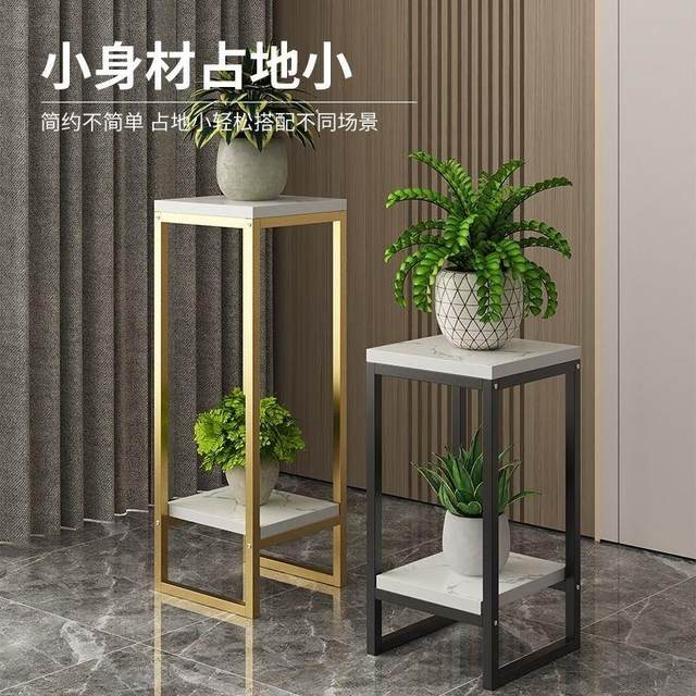 Nordic living room flower rack indoor bonsai multi-layer balcony simple ...