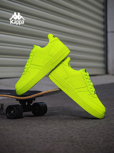 Kappa Kapa shoes men's summer 2025 new fluorescent green thick-soled ...