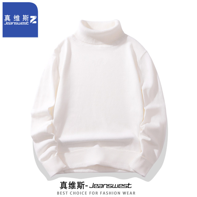 Jeanswest Z+ Turtleneck Sweater Men's Autumn and Winter New Style Boys ...