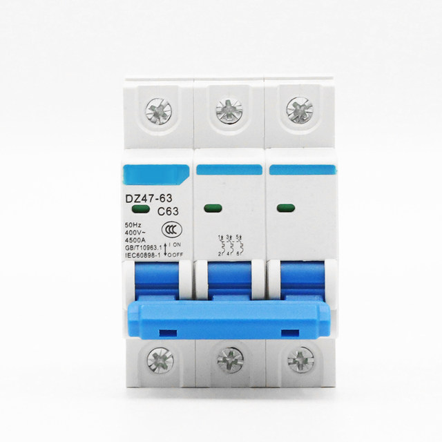 Small circuit breaker DZ47-63 air switch household protector ...