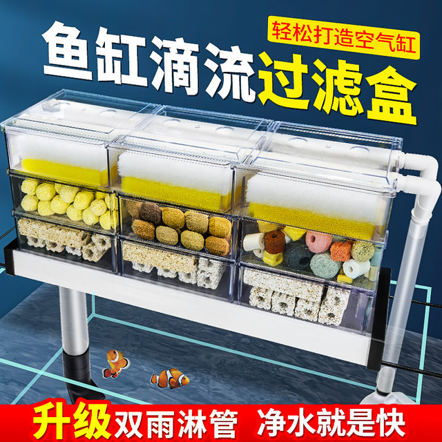 Dripping box Fish Tank Water Puritic Purple Poly Purple Purple Purple ...