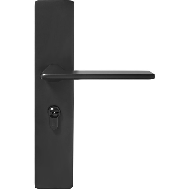 Goode extended thin door lock indoor home silent minimalist door lock ...