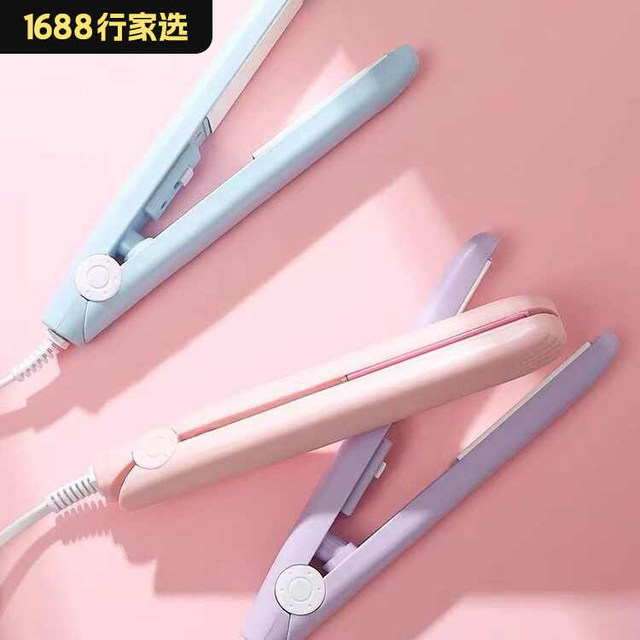 Small splint straight hair curling dual-purpose egg roll head curling ...