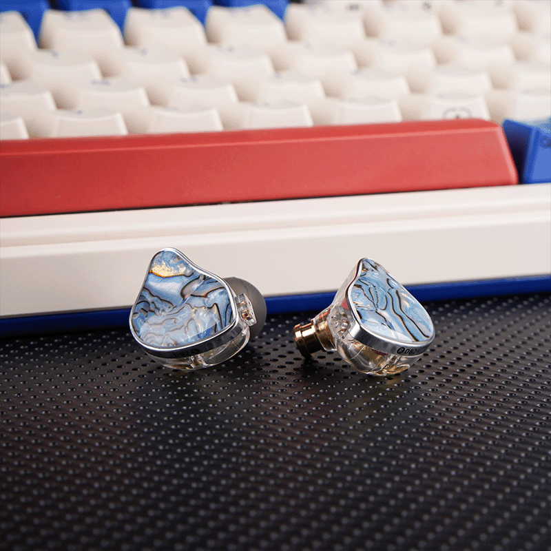 Yuandao DB2 hundred yuan circle iron HiFi wired headphones in-ear HiFi ...