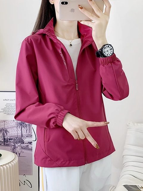 Spring women's new spring jacket 2025 new jacket American retro loose casual sports outdoor jacket