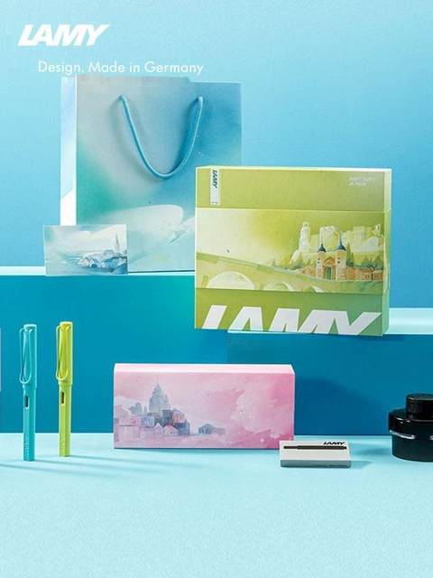 Lamy Lingmei Pen's Pen Genuine Signature Hunter Emergency Ink Gift Box ...